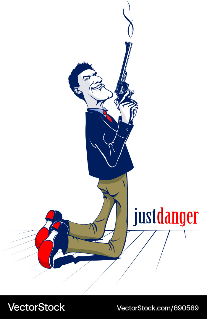 Gangster Royalty Free Vector Image - VectorStock