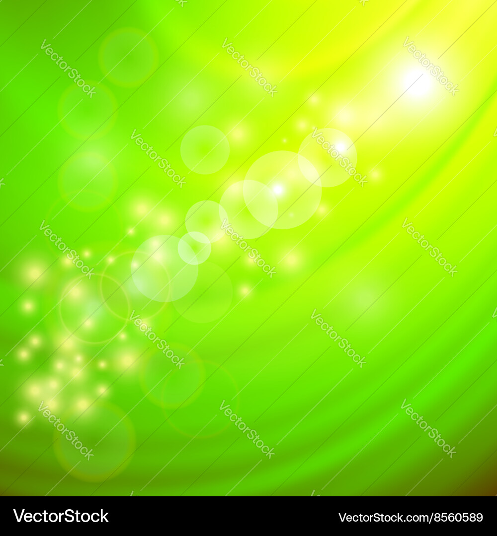 Light Green Wave Background Royalty Free Vector Image