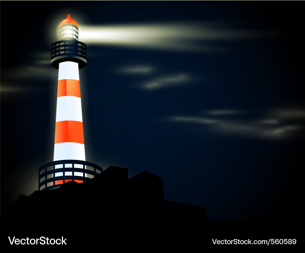 Lighthouse Royalty Free Vector Image - VectorStock