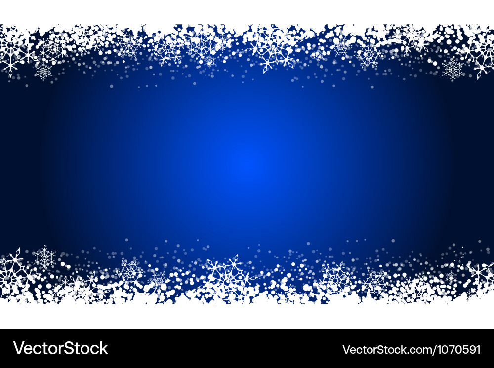 Snow background Royalty Free Vector Image - VectorStock