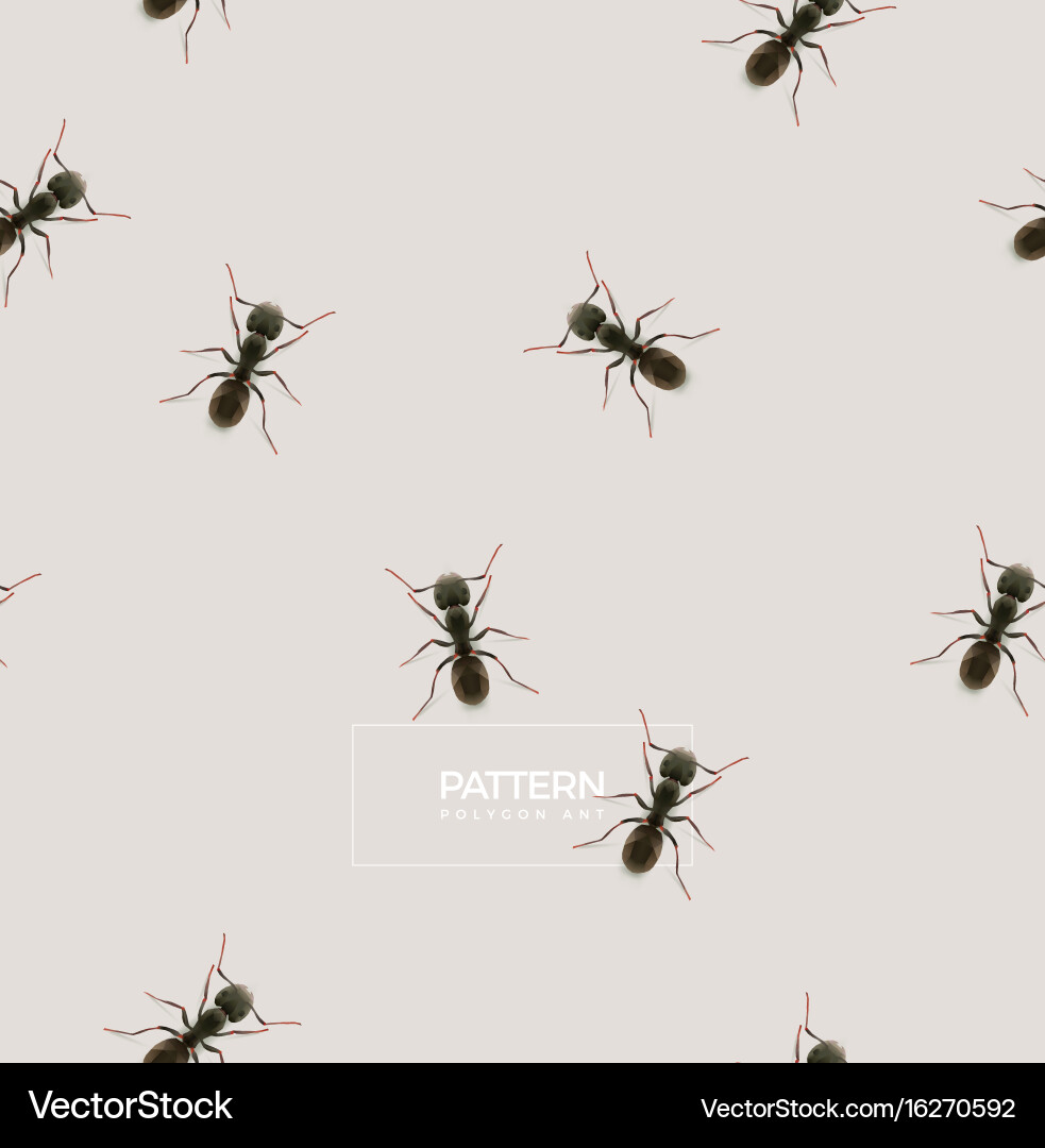 Ant Geometric Vector Images (over 320)