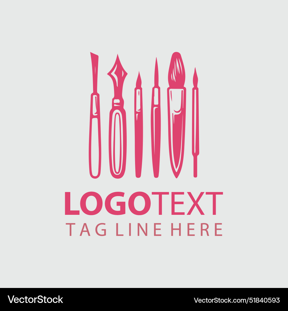 Cosmetics logo Royalty Free Vector Image - VectorStock