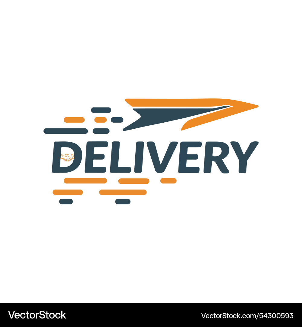 Delivery logo Royalty Free Vector Image - VectorStock