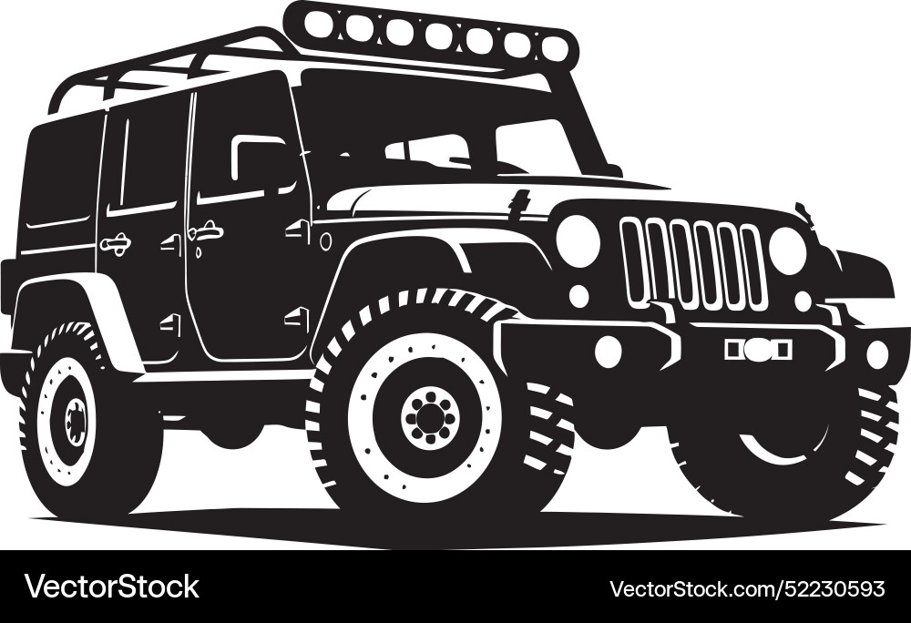 Jeep adventure emblem wrangler a 4x4 dreamvec Vector Image