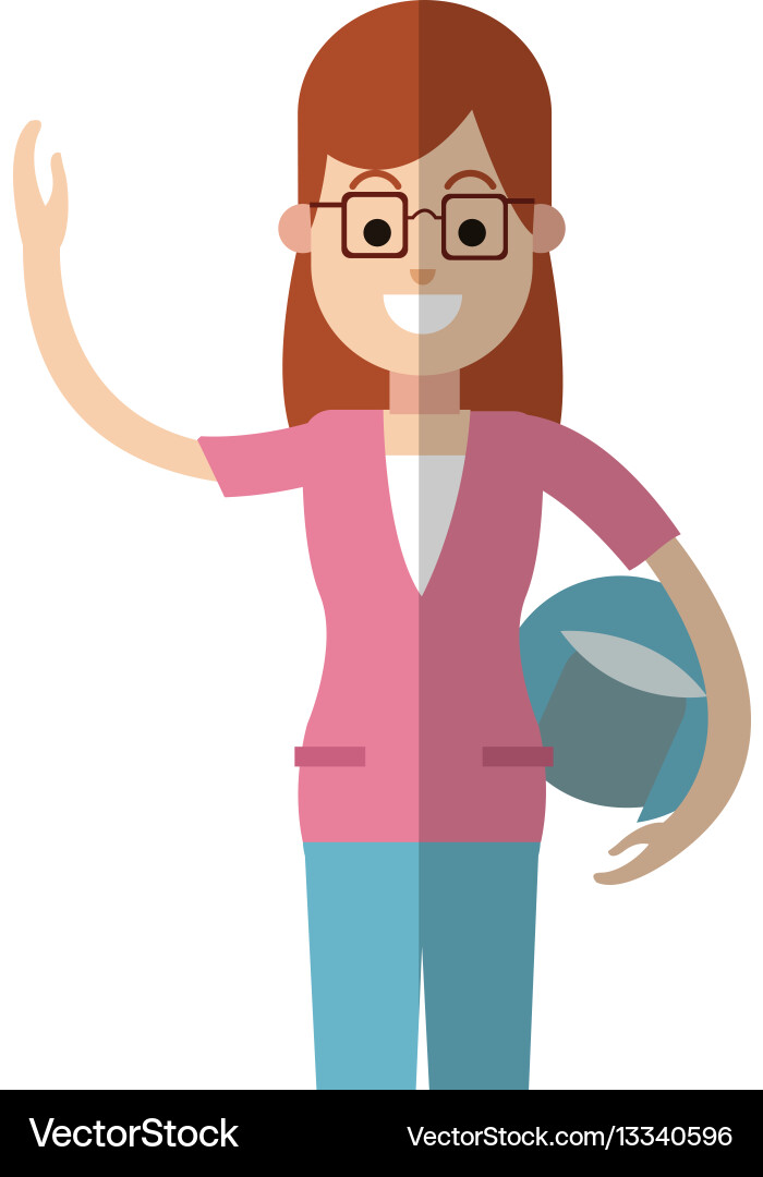 Woman cartoon icon Royalty Free Vector Image - VectorStock