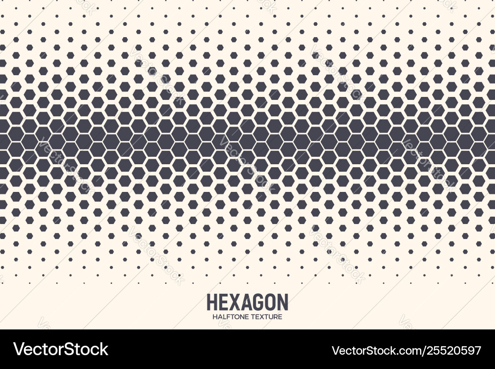 Hexagon abstract technology background Royalty Free Vector