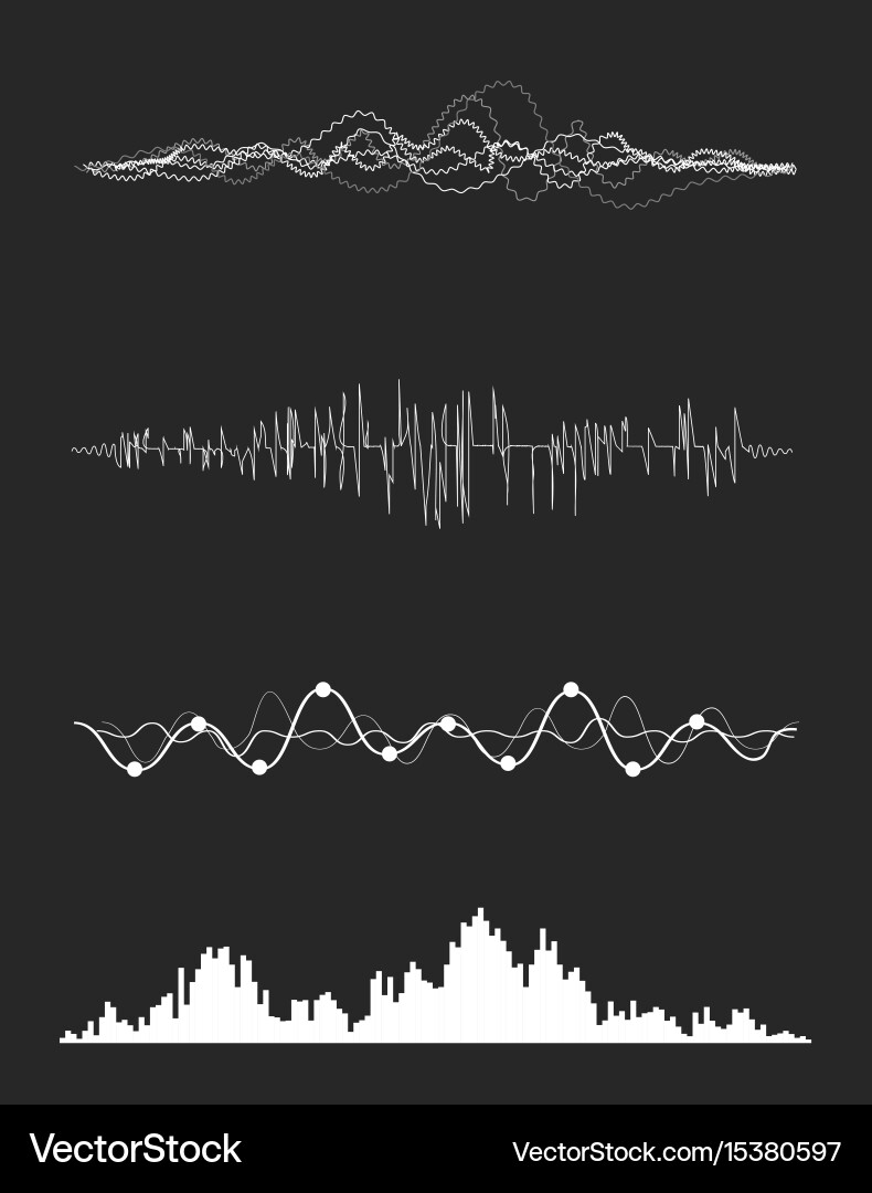 Music sound Royalty Free Vector Image - VectorStock