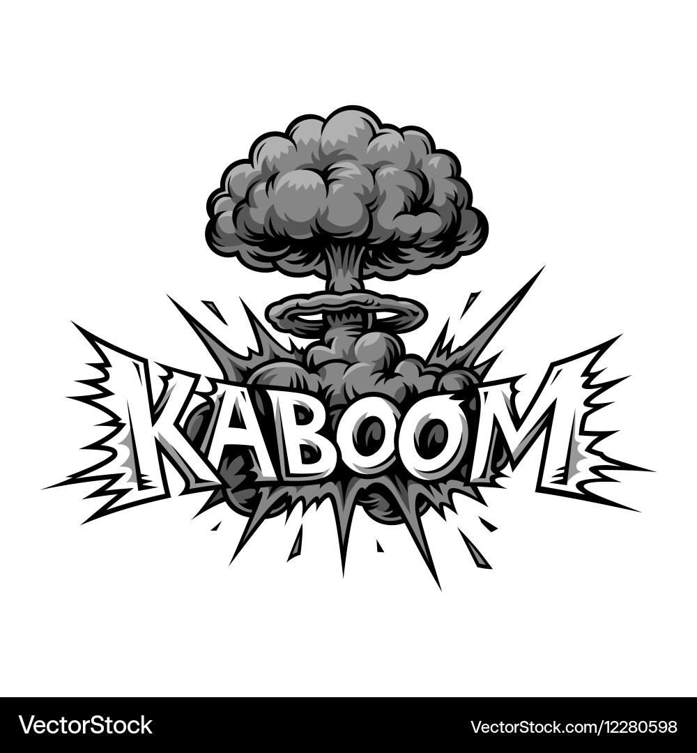 Monochrome comics icon Royalty Free Vector Image