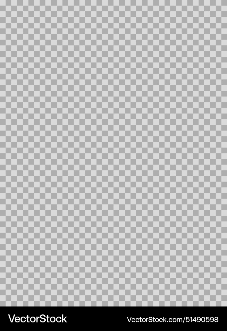 Seamless transparent background fake png Vector Image