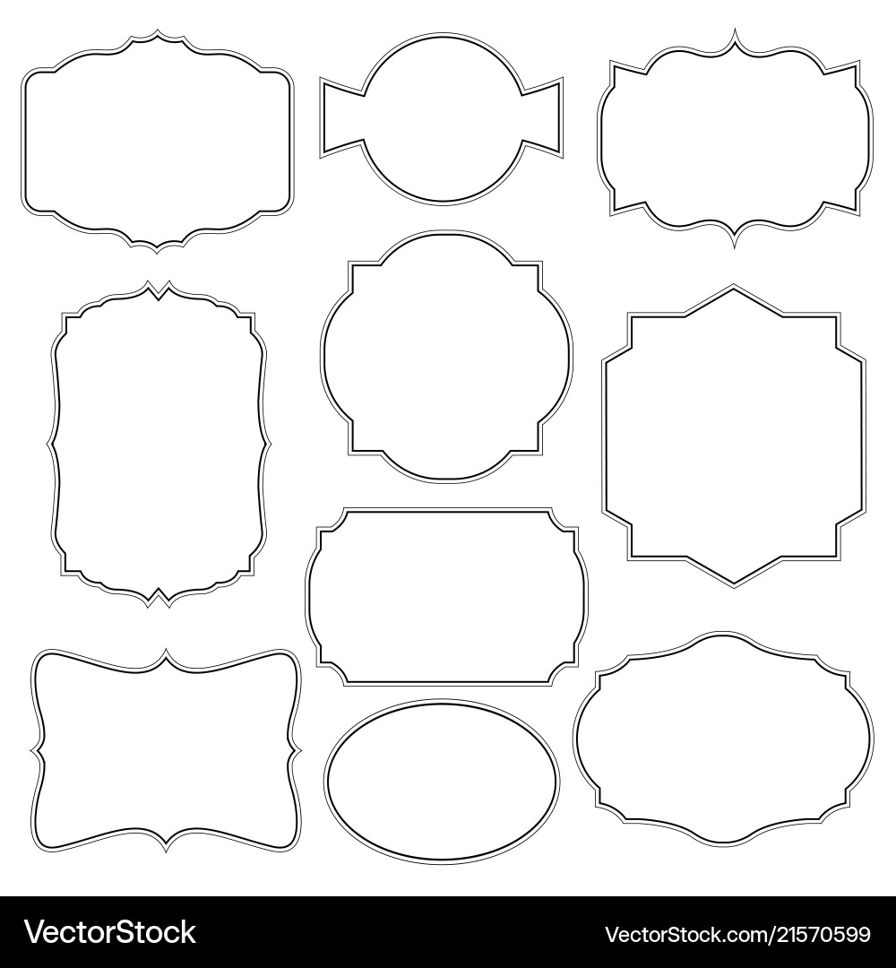 Frames Royalty Free Vector Image - VectorStock