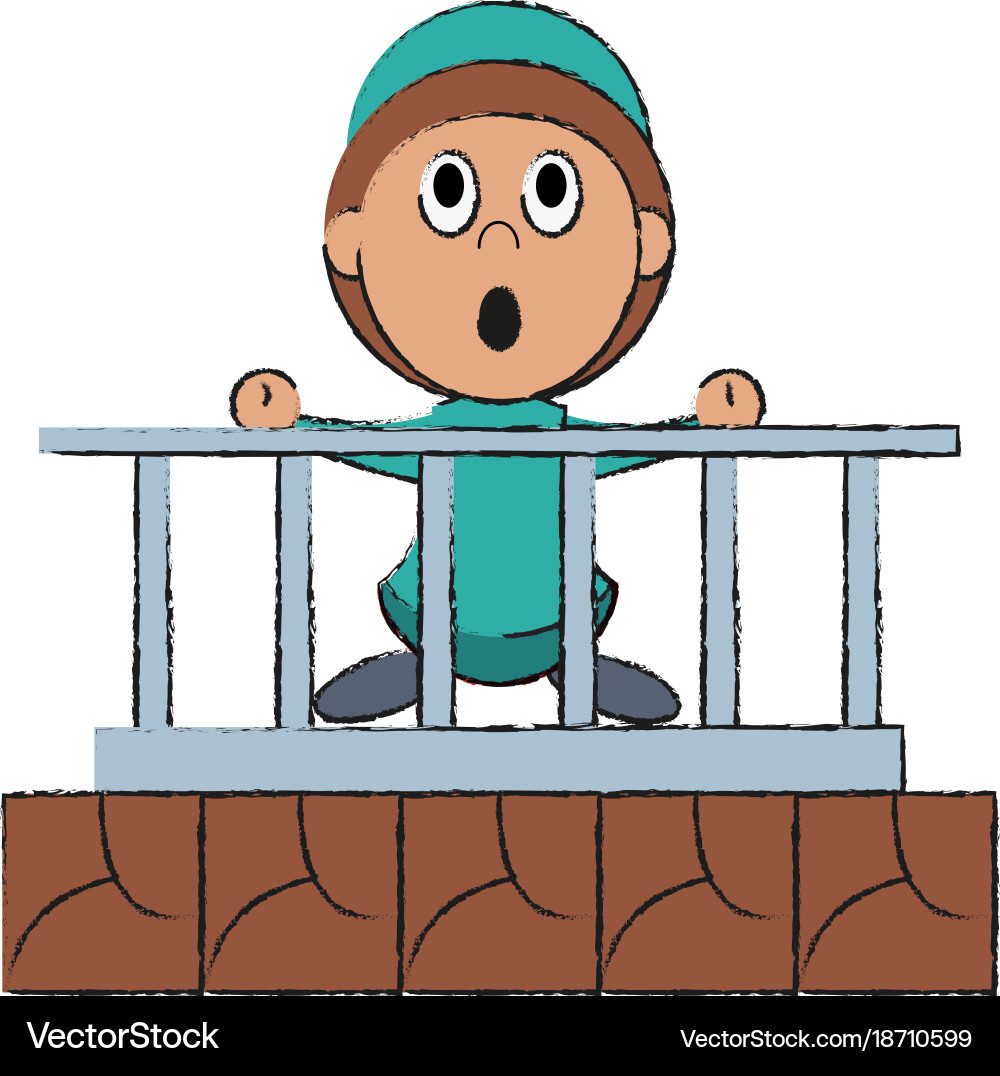 Game character asking help Royalty Free Vector Image