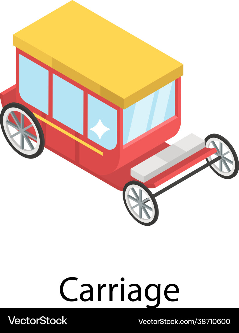 Carriage Royalty Free Vector Image - VectorStock
