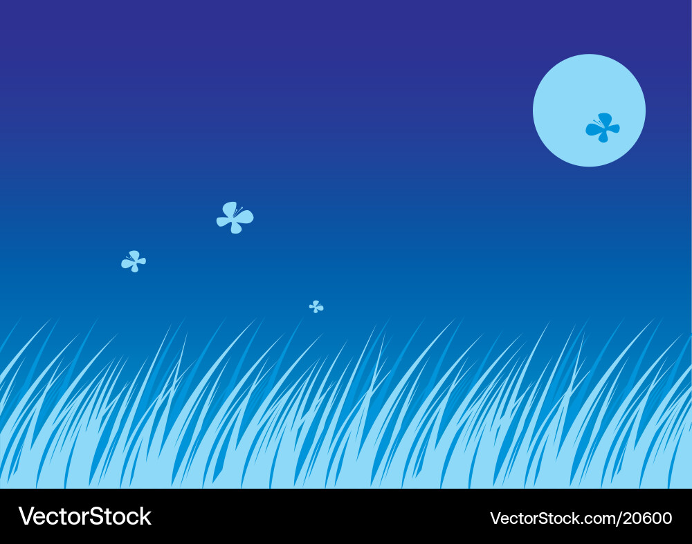 Moonlight Royalty Free Vector Image - VectorStock