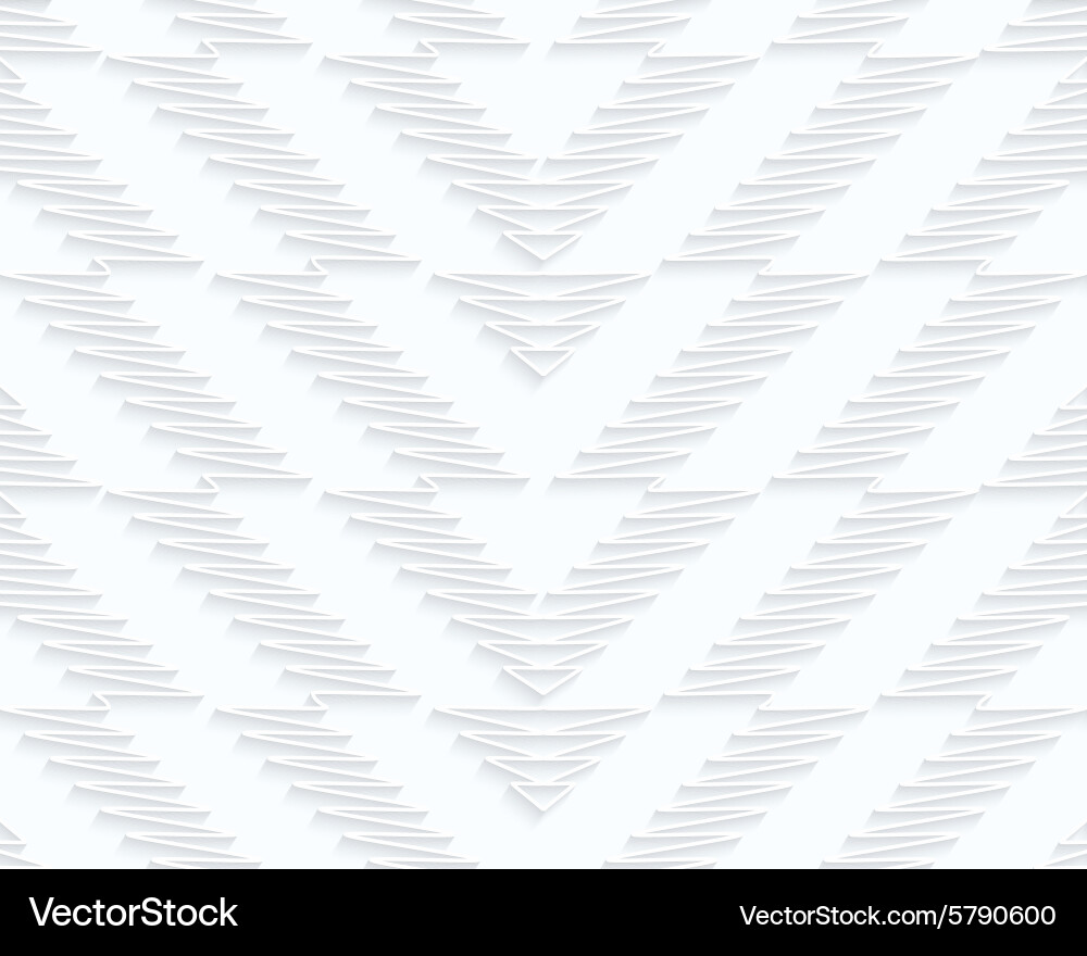 Quilling paper scribbled chevron Royalty Free Vector Image