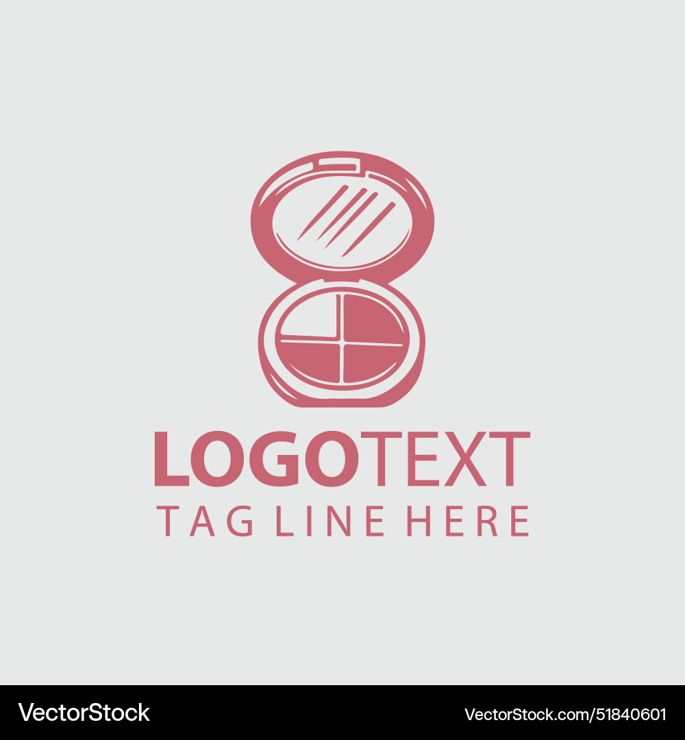 Cosmetics logo Royalty Free Vector Image - VectorStock