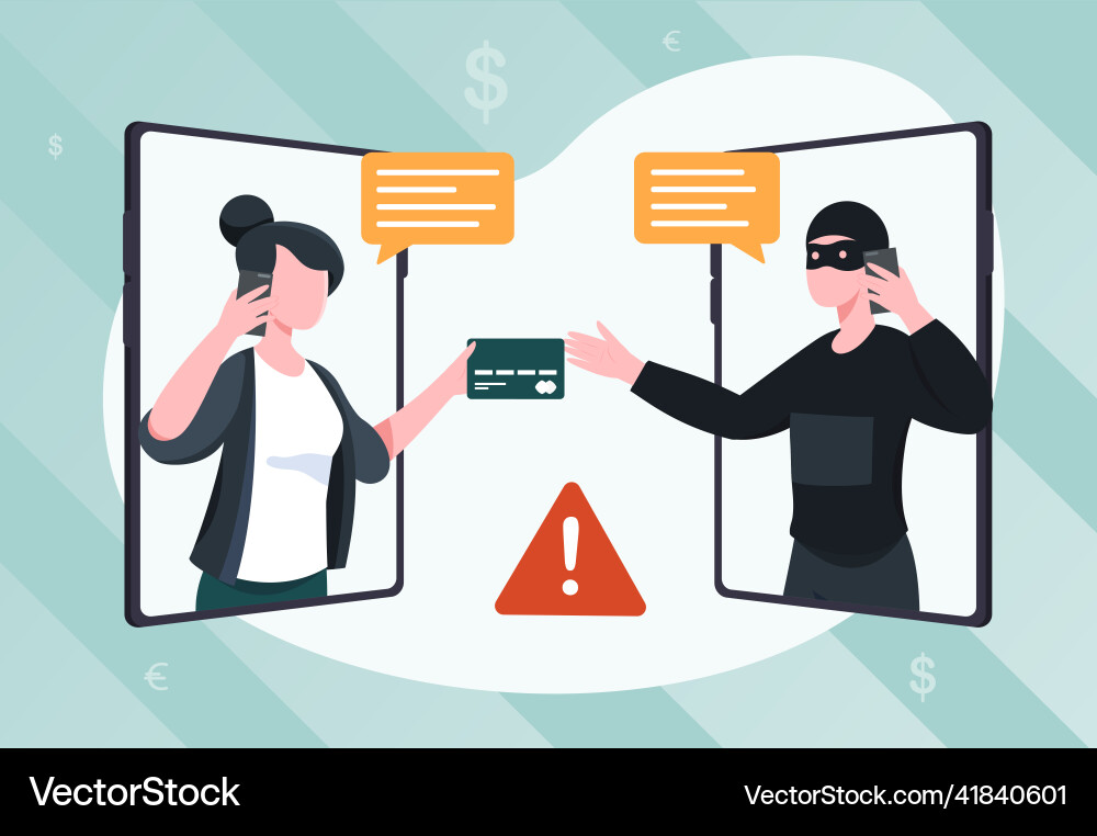 Cyber crime concept Royalty Free Vector Image - VectorStock