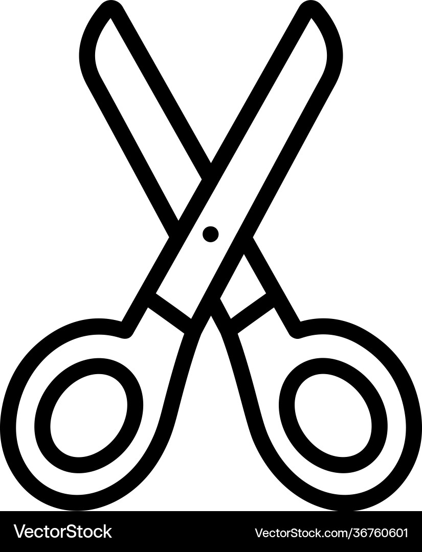 Scissors Royalty Free Vector Image - VectorStock