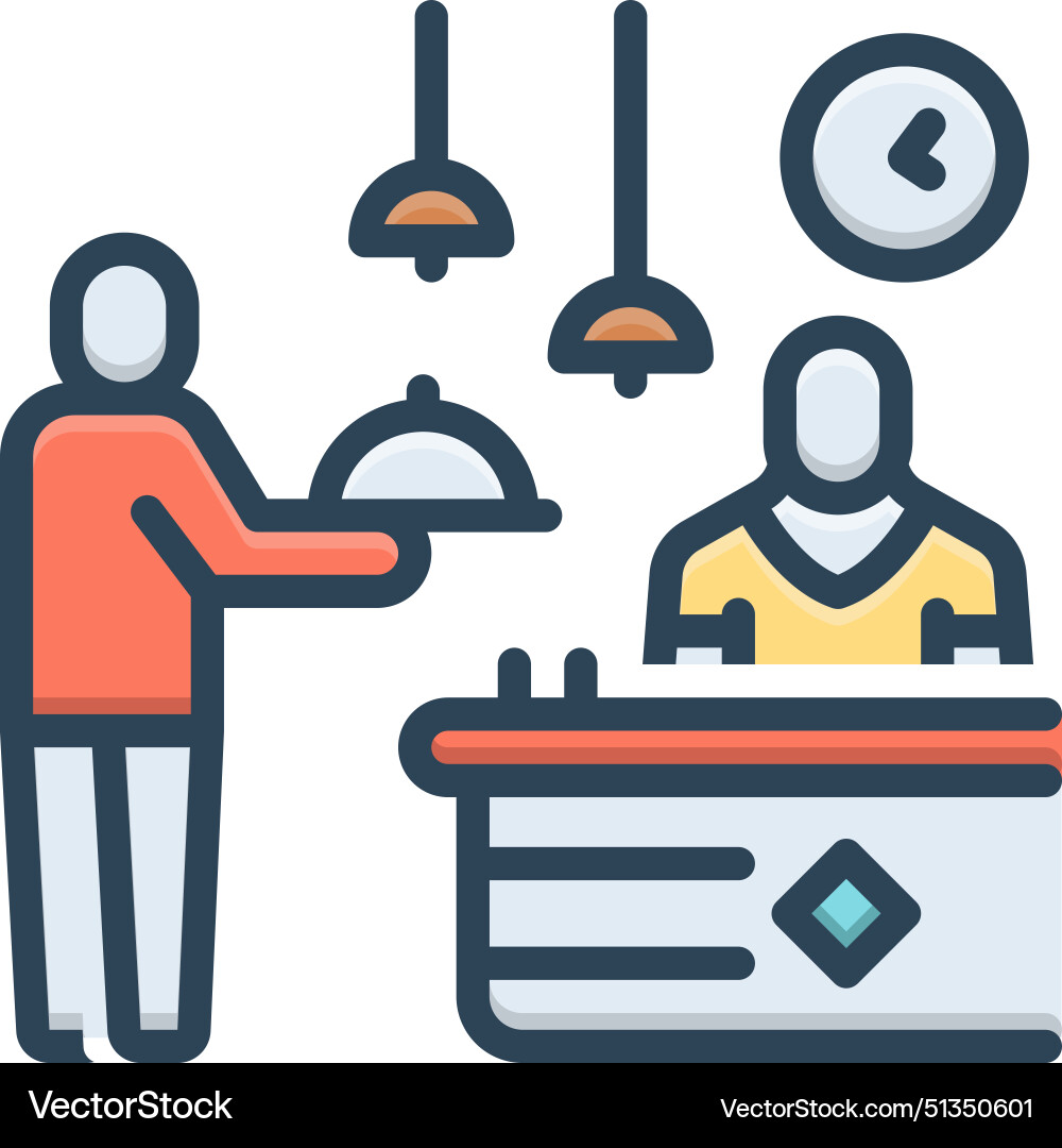 Serve Royalty Free Vector Image - VectorStock