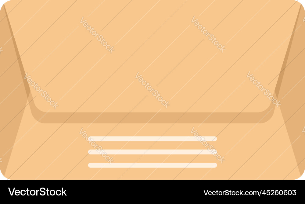 Delivery Envelope Icon Royalty Free Vector Image