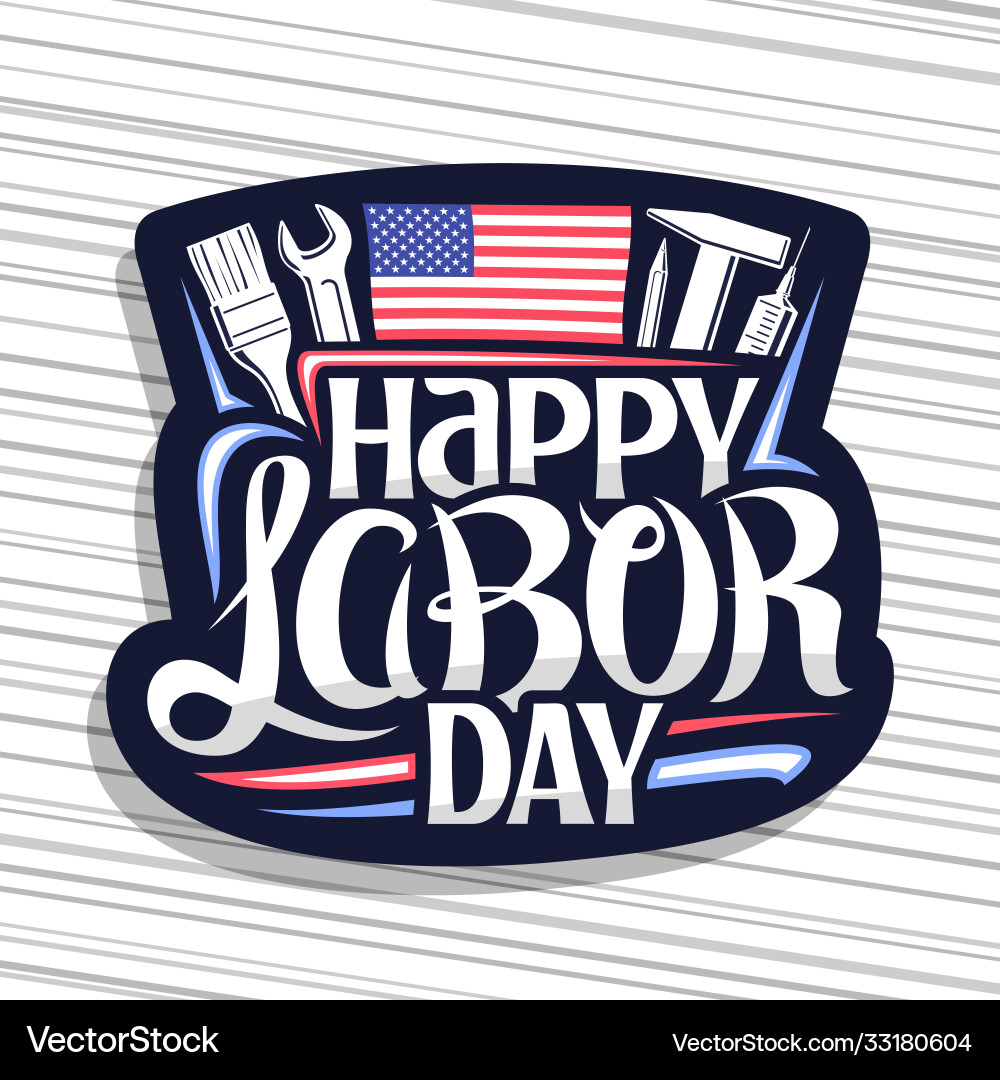 Labour Day Font Vector Images (over 200)