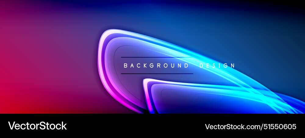 Abstract background - liquid transparent Vector Image