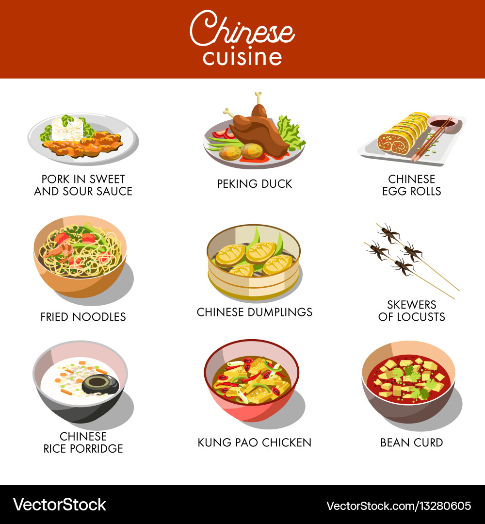 Traditional Chinese Food Dishes