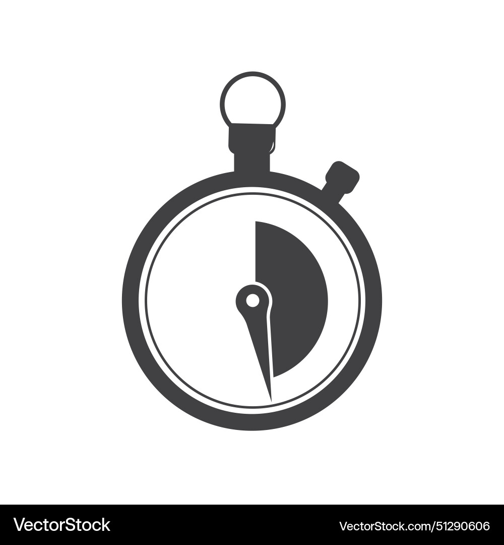 Clock and time icon Royalty Free Vector Image - VectorStock