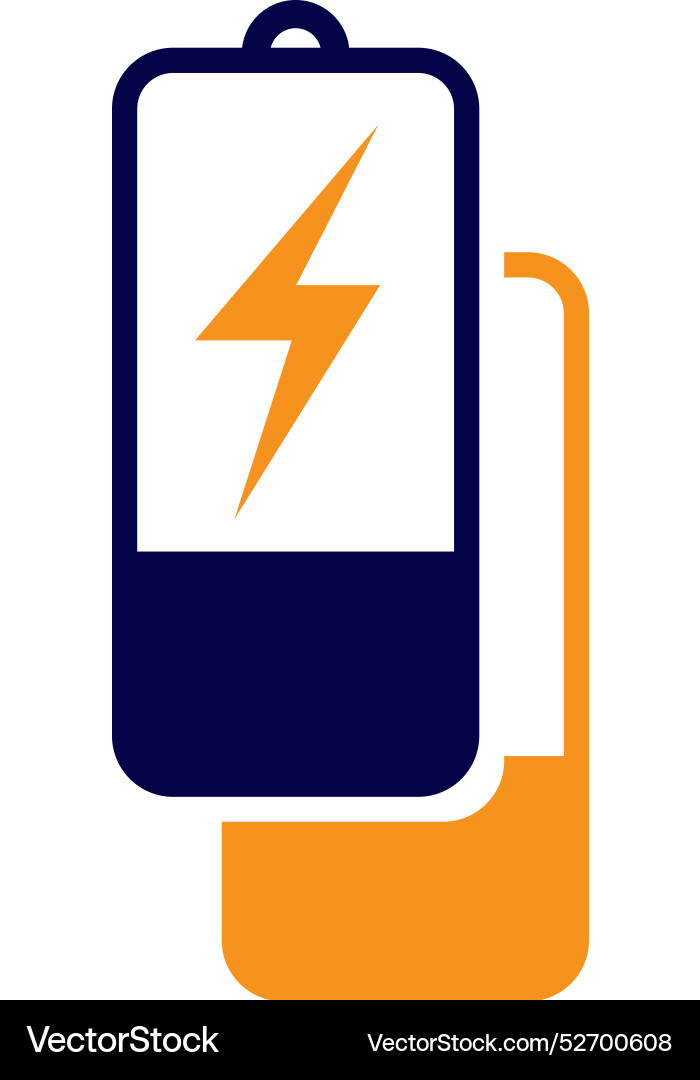 Battery charge power empty charging icon Vector Image