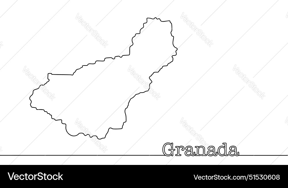 Granada Royalty Free Vector Image - VectorStock