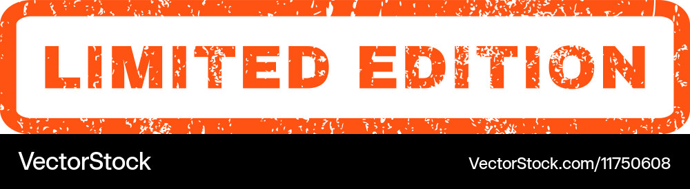 Limited edition rubber stamp Royalty Free Vector Image