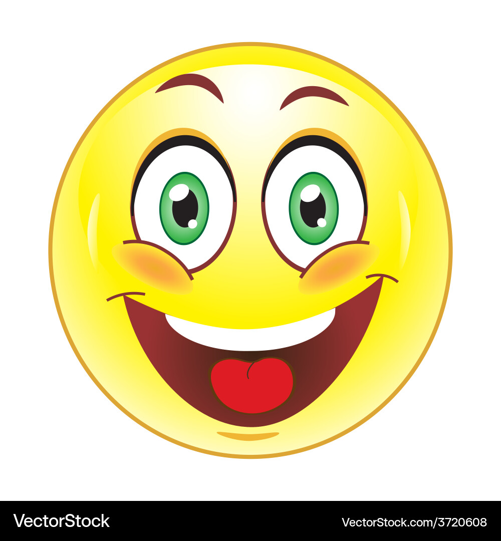 Smiley face Royalty Free Vector Image - VectorStock