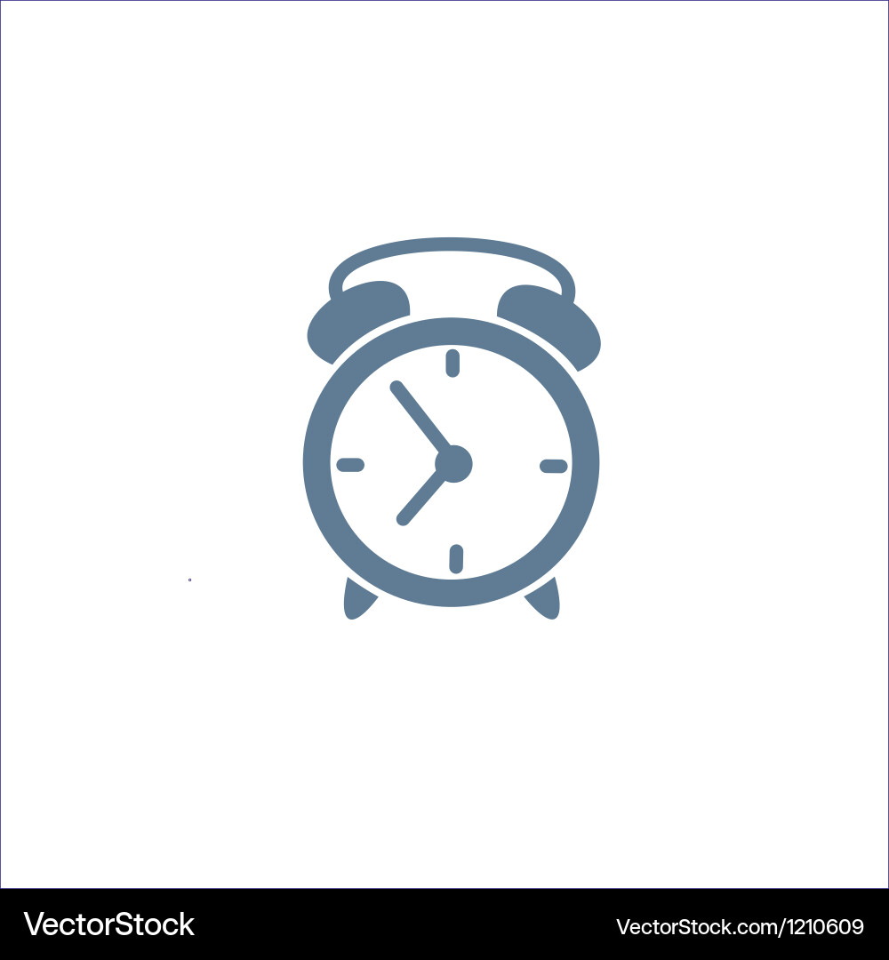 Alarm clock Royalty Free Vector Image - VectorStock