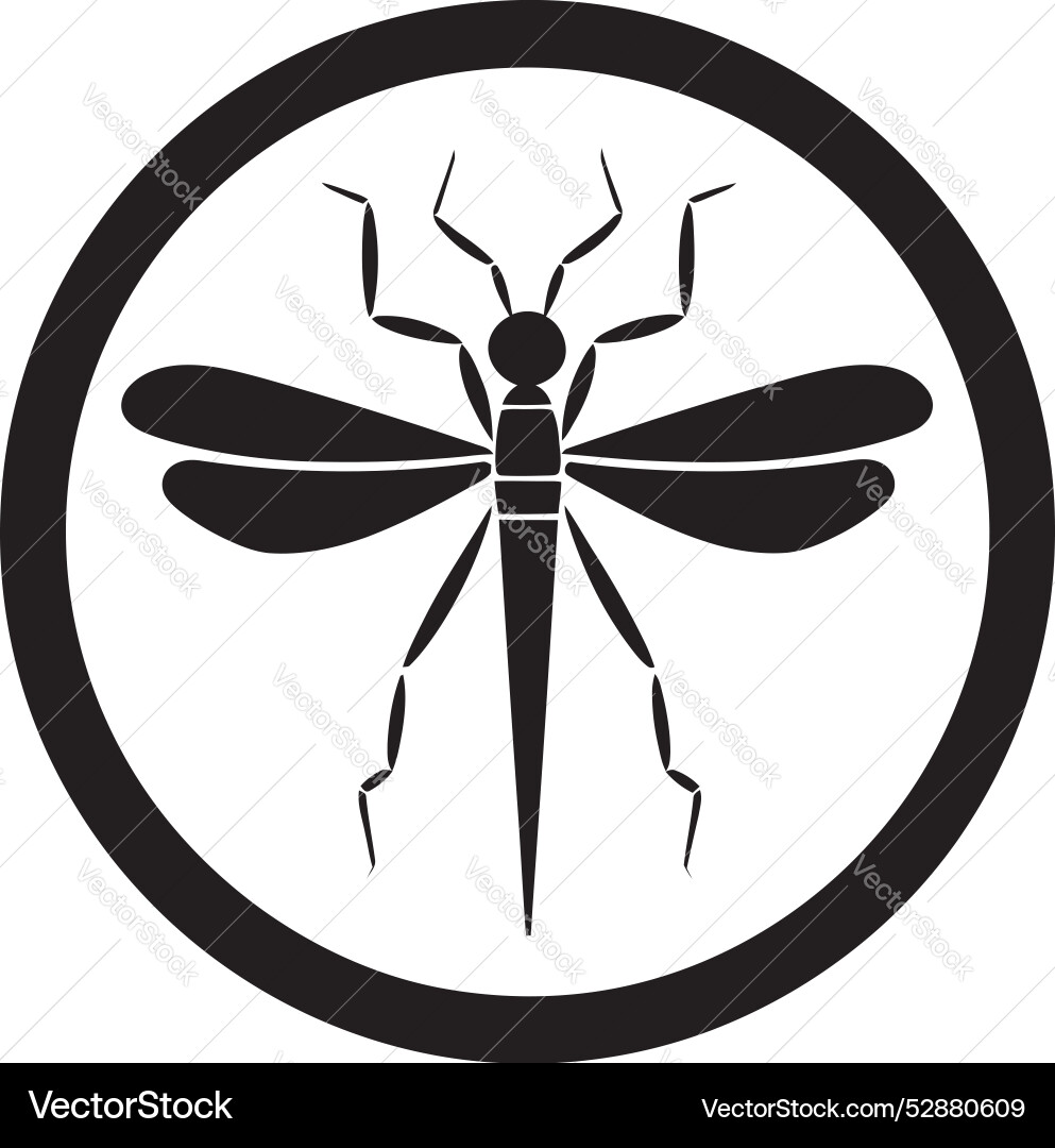 Modern stick insect natures icon Royalty Free Vector Image