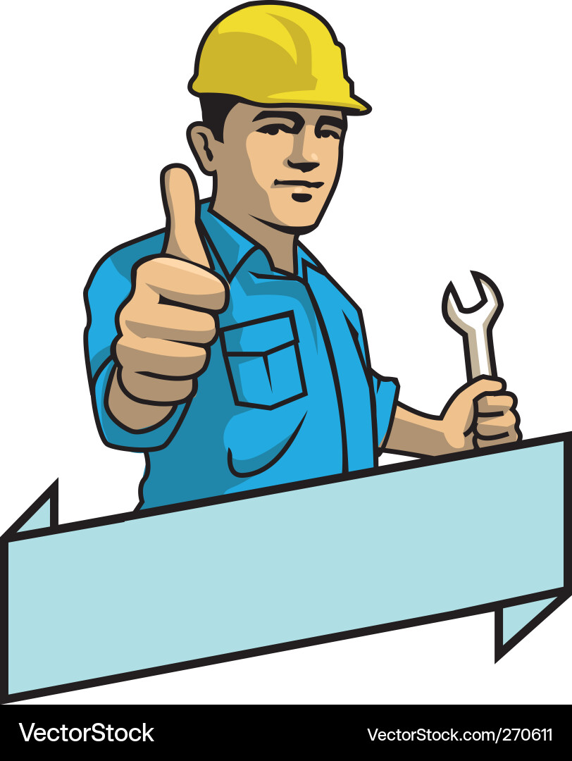 Handyman Royalty Free Vector Image - VectorStock