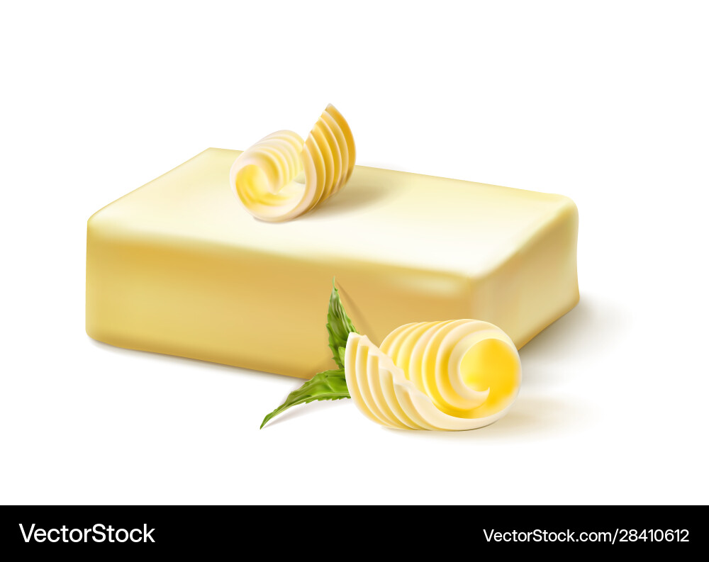 Butter Royalty Free Vector Image - VectorStock