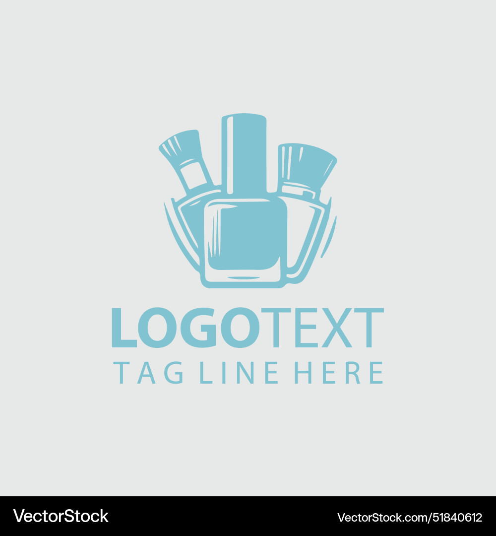 Cosmetics logo Royalty Free Vector Image - VectorStock