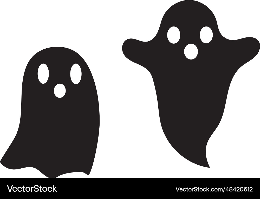 Ghosts Royalty Free Vector Image - VectorStock