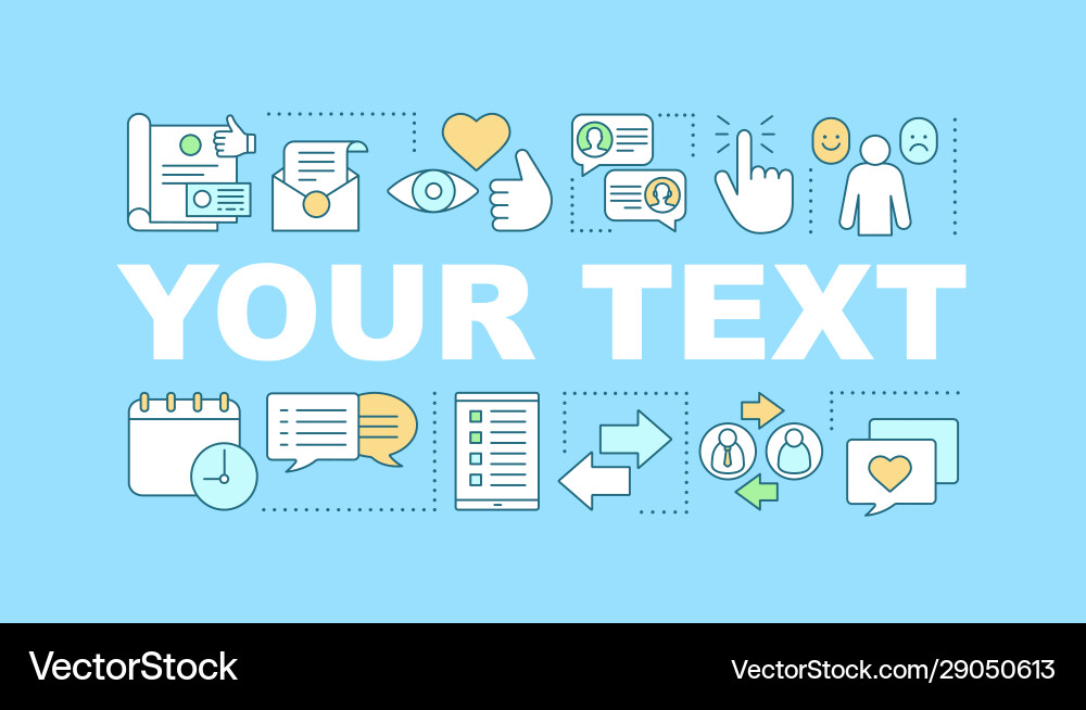 Corporate policy word concepts banner Royalty Free Vector