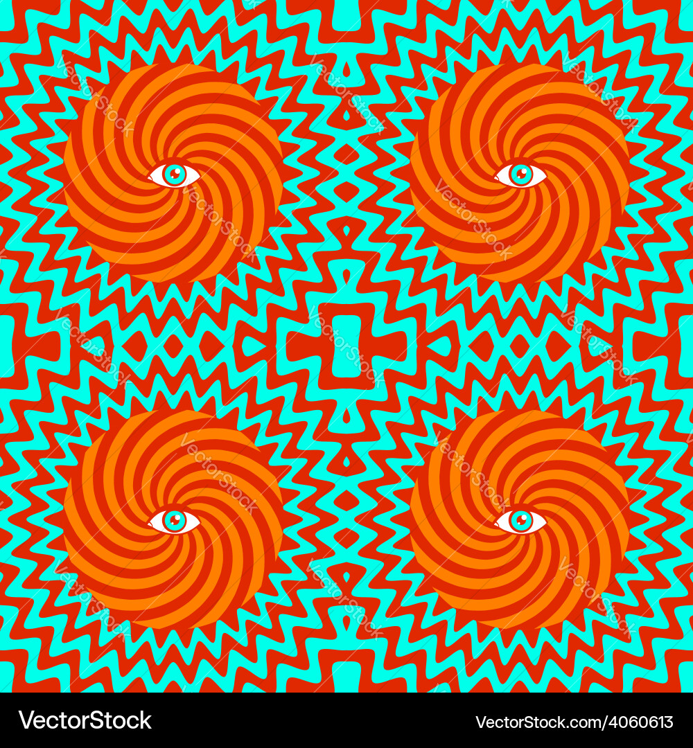 Hypnotic pattern Royalty Free Vector Image - VectorStock