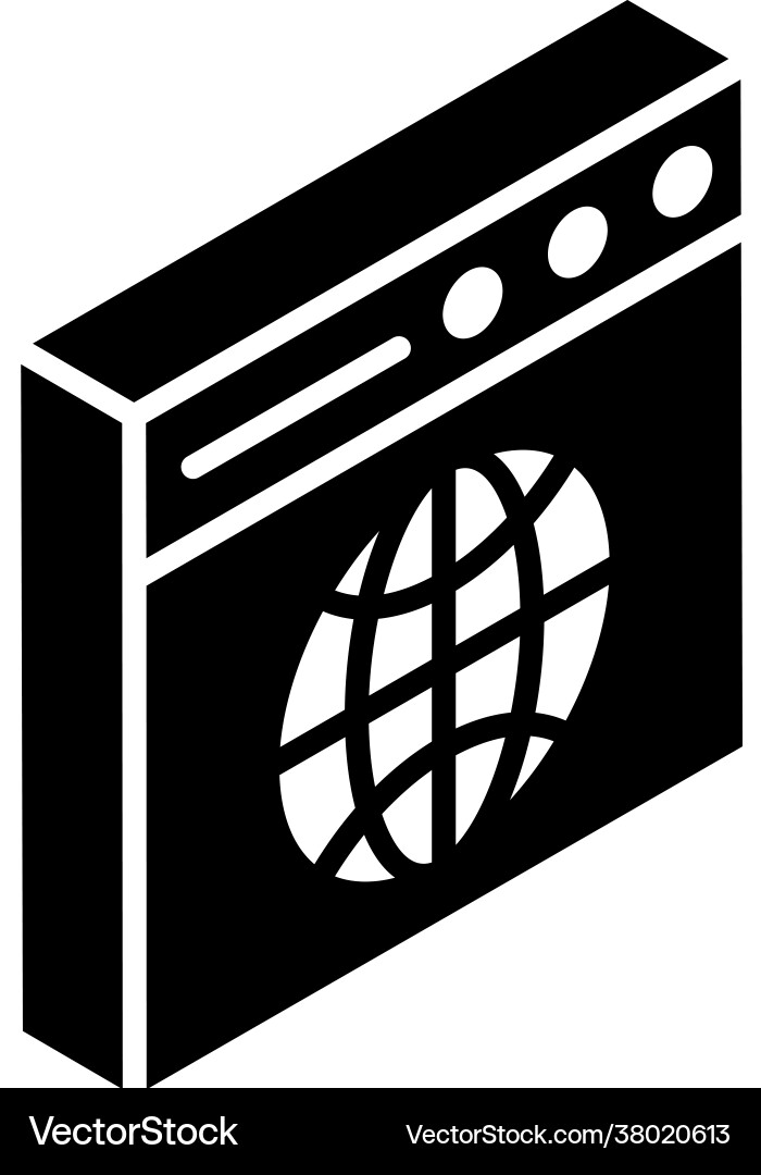 Web browser Royalty Free Vector Image - VectorStock