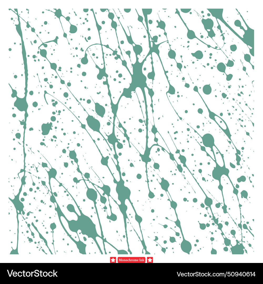 Gothic monochrome ink streak pattern for dramatic Vector Image