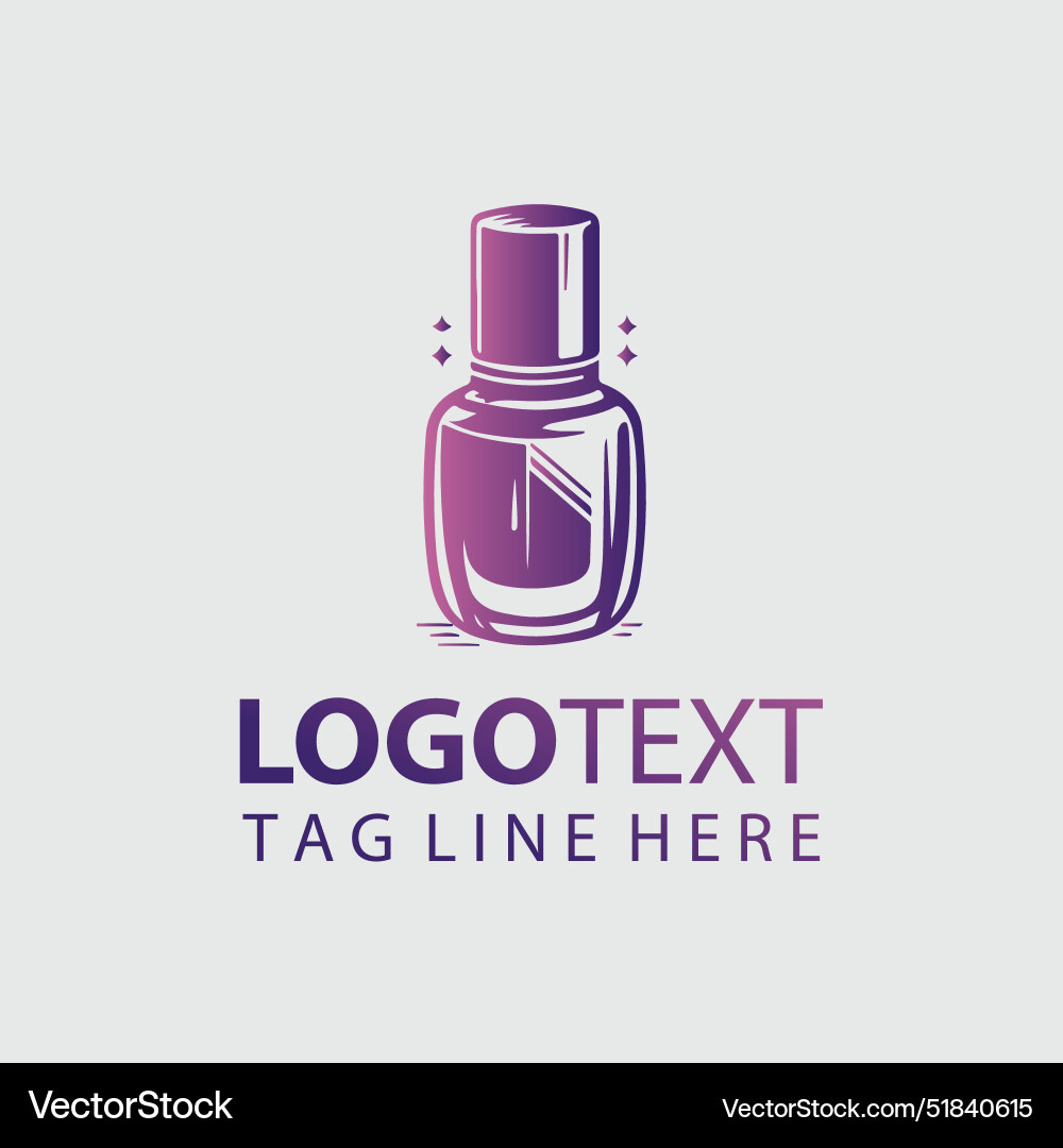 Cosmetics logo Royalty Free Vector Image - VectorStock