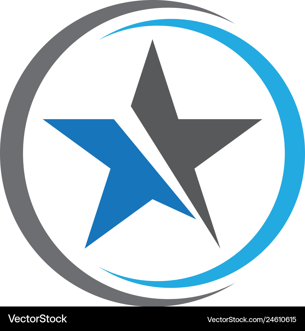 Star symbol Royalty Free Vector Image - VectorStock