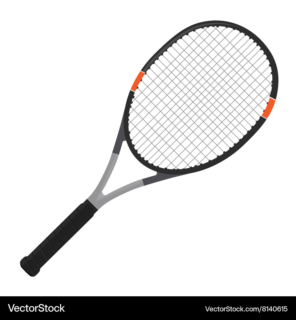 Tennis Racket Royalty Free Vector Image - VectorStock