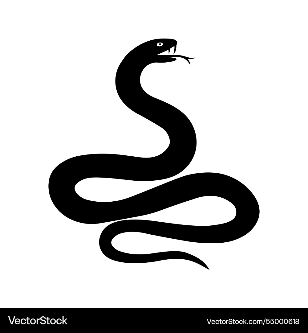 Snake cobra selotte 3 Royalty Free Vector Image