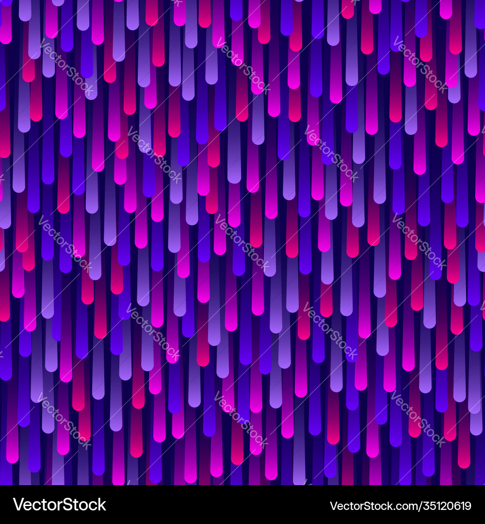 Purple Raindrops - Neon Stripes Royalty Free Vector Image