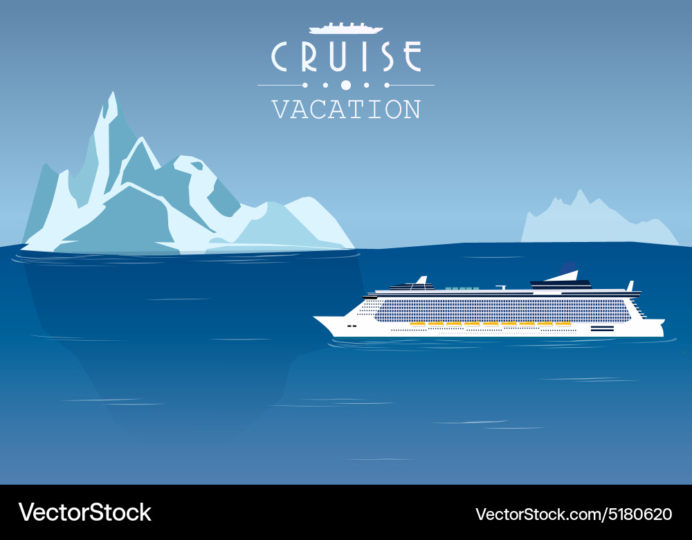 Cruise ship Royalty Free Vector Image - VectorStock