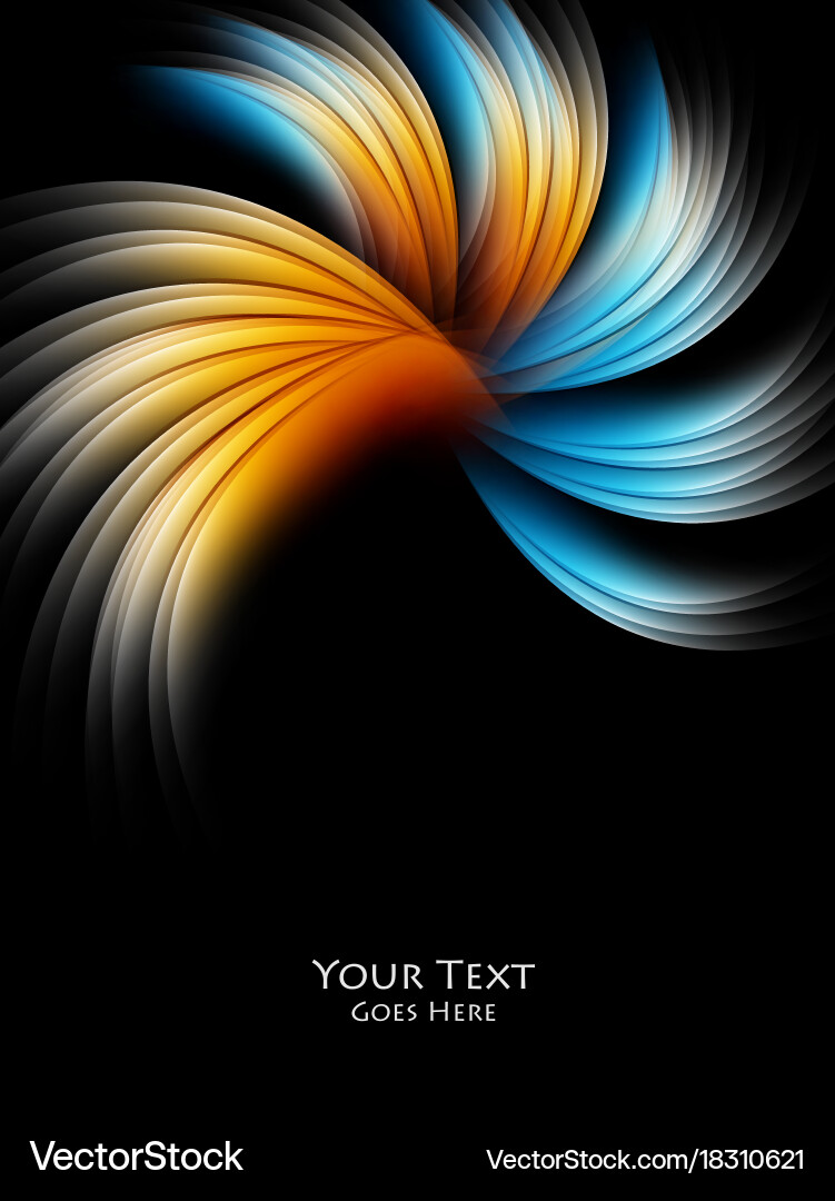 Colorful cover design Royalty Free Vector Image