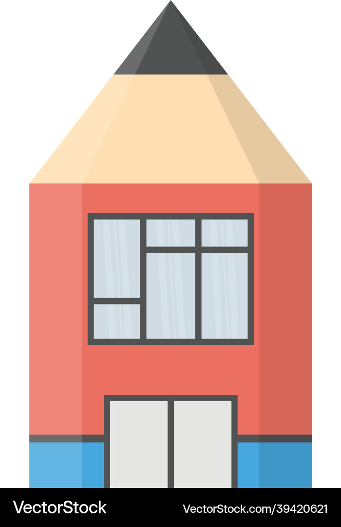 House drawing Royalty Free Vector Image - VectorStock