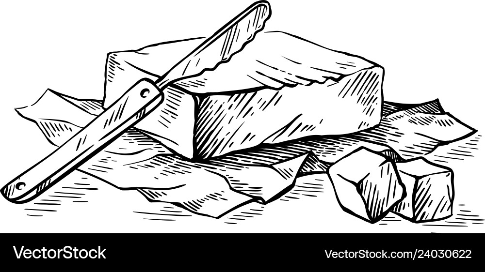 Butter Drawing Block Vector Images (over 210)